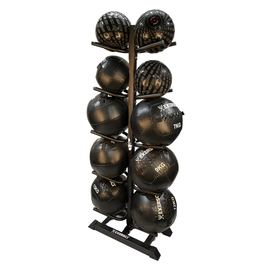 Exersci Medicine Ball & Slam Ball Storage Rack - INYDY