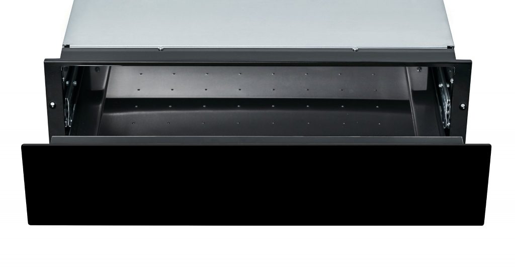 Hoover Vogue Premium HPWD140/1N 14cm Warming Drawer - Black Glass - INYDY