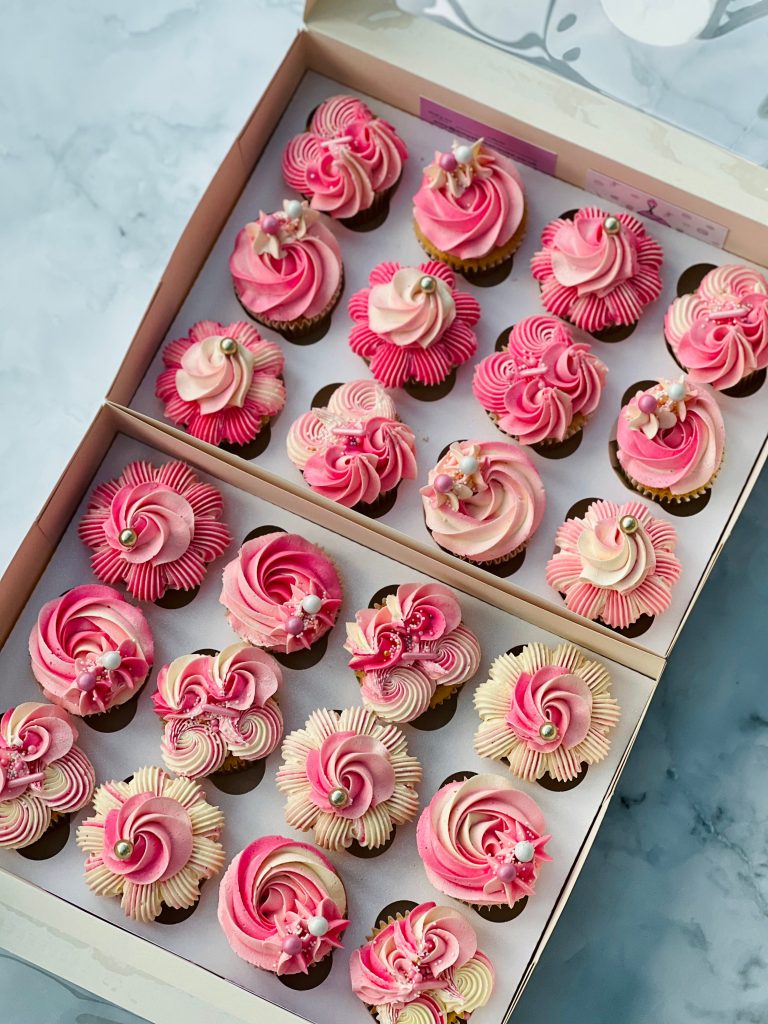 Signature Cupcakes, 12 (+£10) / No / Butterflies (inedible) (+£3) - Amy ...