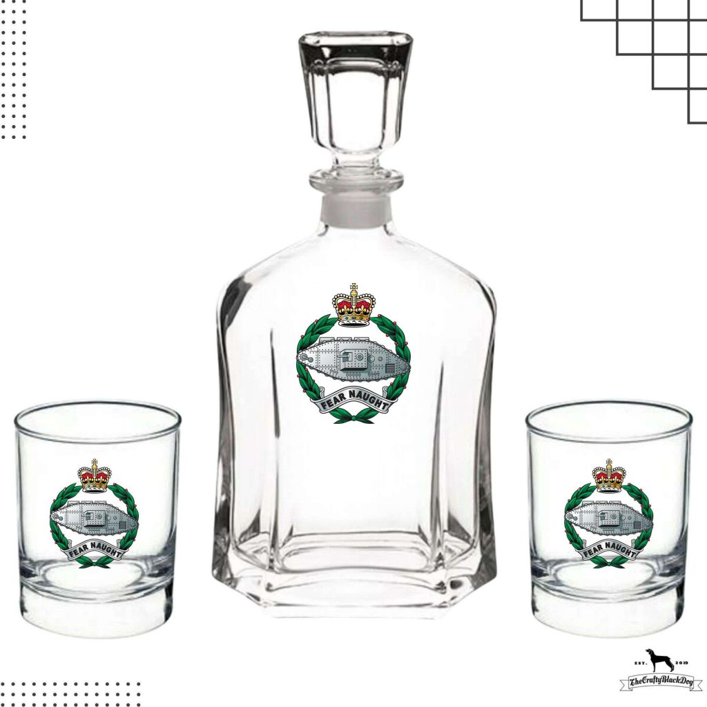 Royal Tank Regiment - Decanter - British Military Gift Ideas - Army ...