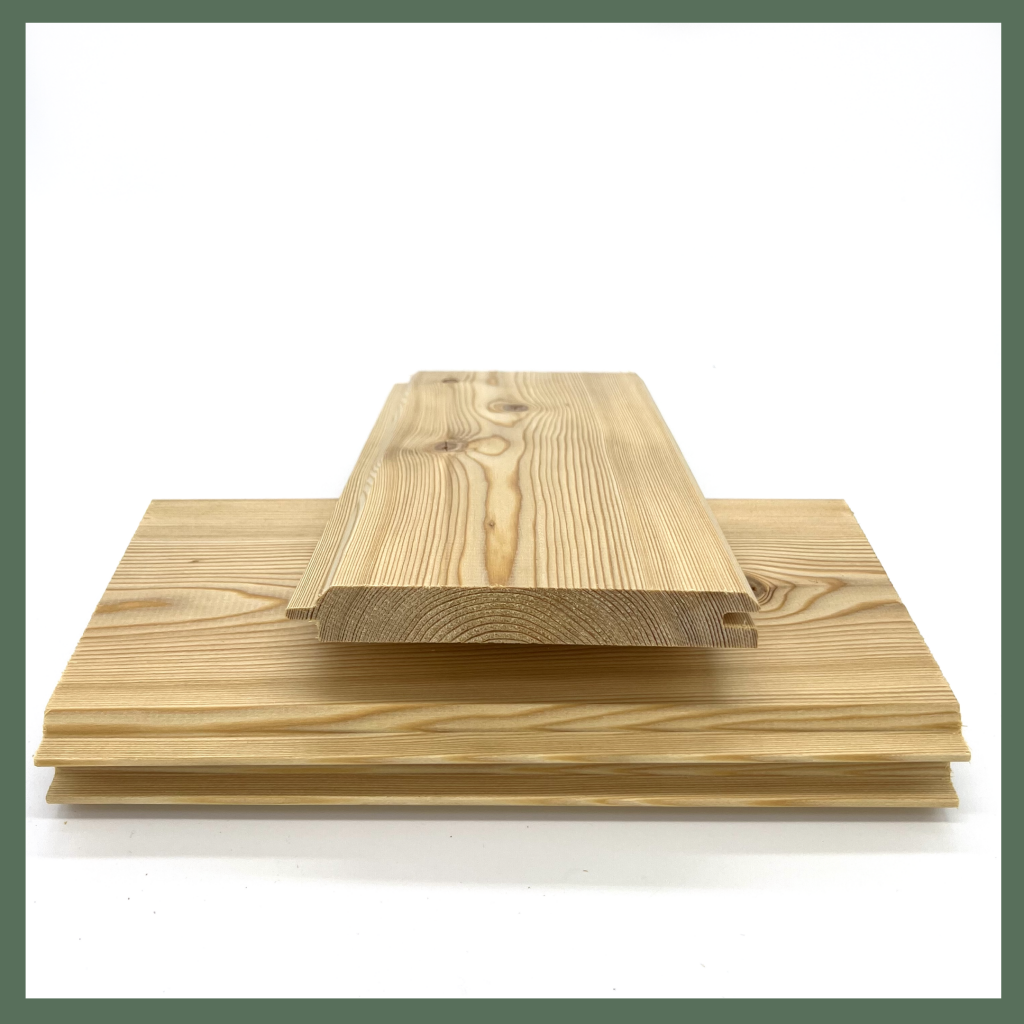 Siberian Larch T&G Cladding - Fast Deliveries! 2.0m / Shadow Gap - J F ...