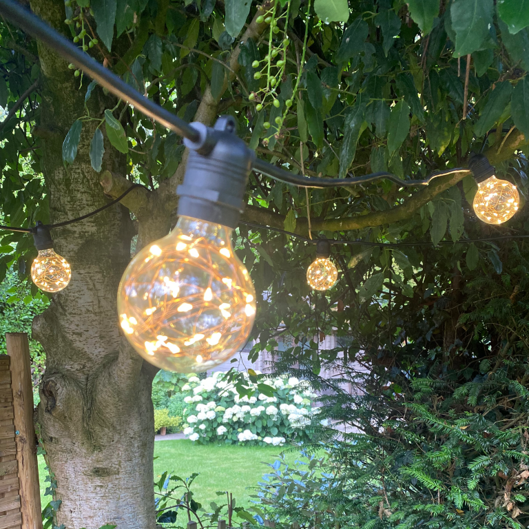 Marino Outdoor Fixed Cable String Lights with G80 copper wire bulbs 70m ...