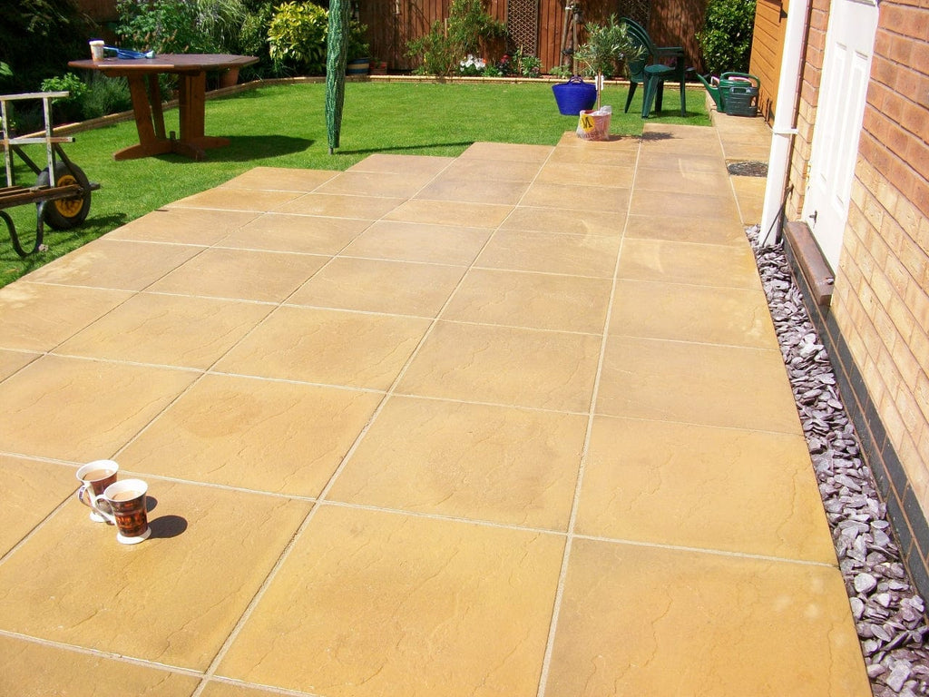 Standard Buff Concrete Paving Slab 600 x 600 x 50mm (2x2) - INYDY