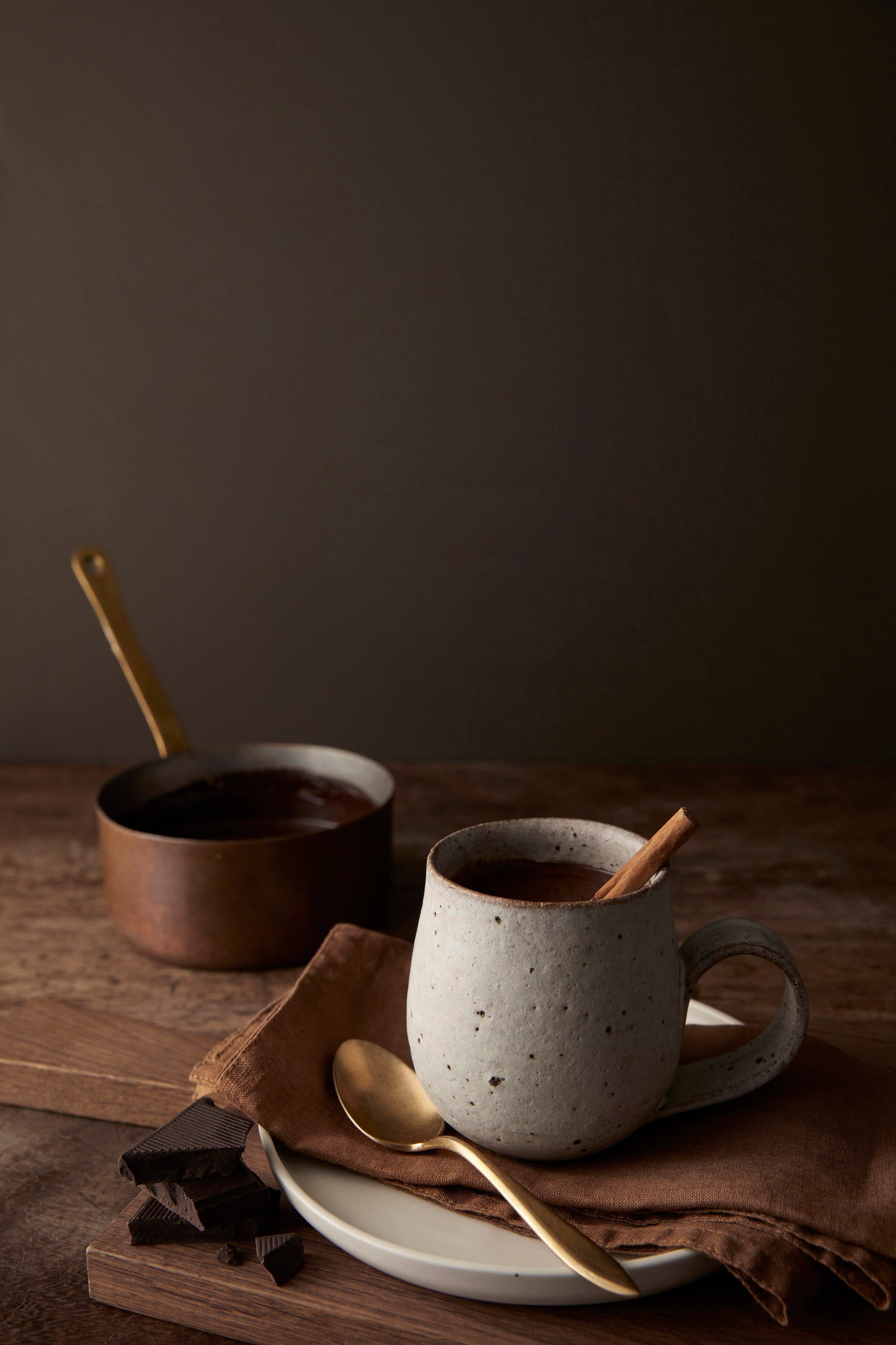 Little Greene Chocolate Colour - Luxury Paint - Absolute Matt Emulsion ...